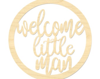 Welcome Little Man - Etsy