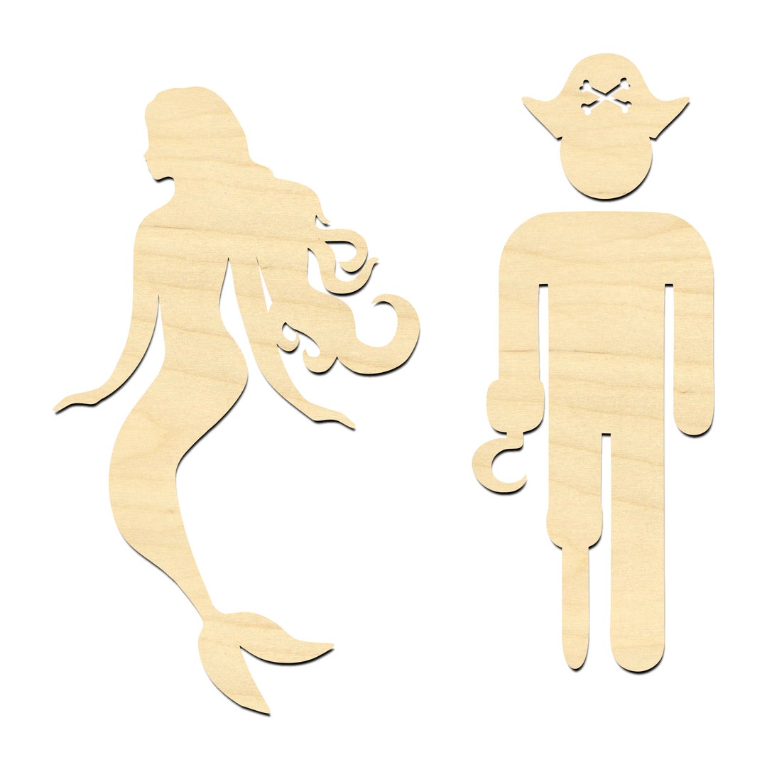 Nautical Bathroom People- Nautical Beach Boat Themed Bathroom Sign - Etsy