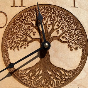 Tree of Life Clock - Etsy