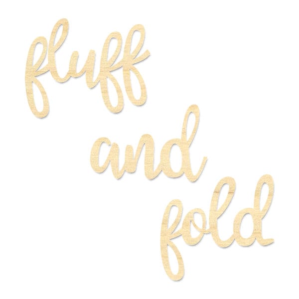 Fluff and Fold Decal - Etsy