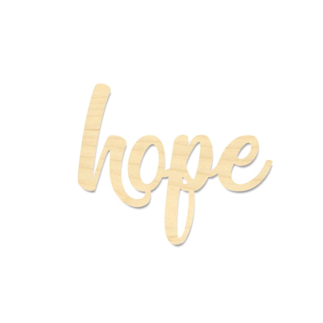 Hope Sign- Hope- Hope Laser Sign - Etsy