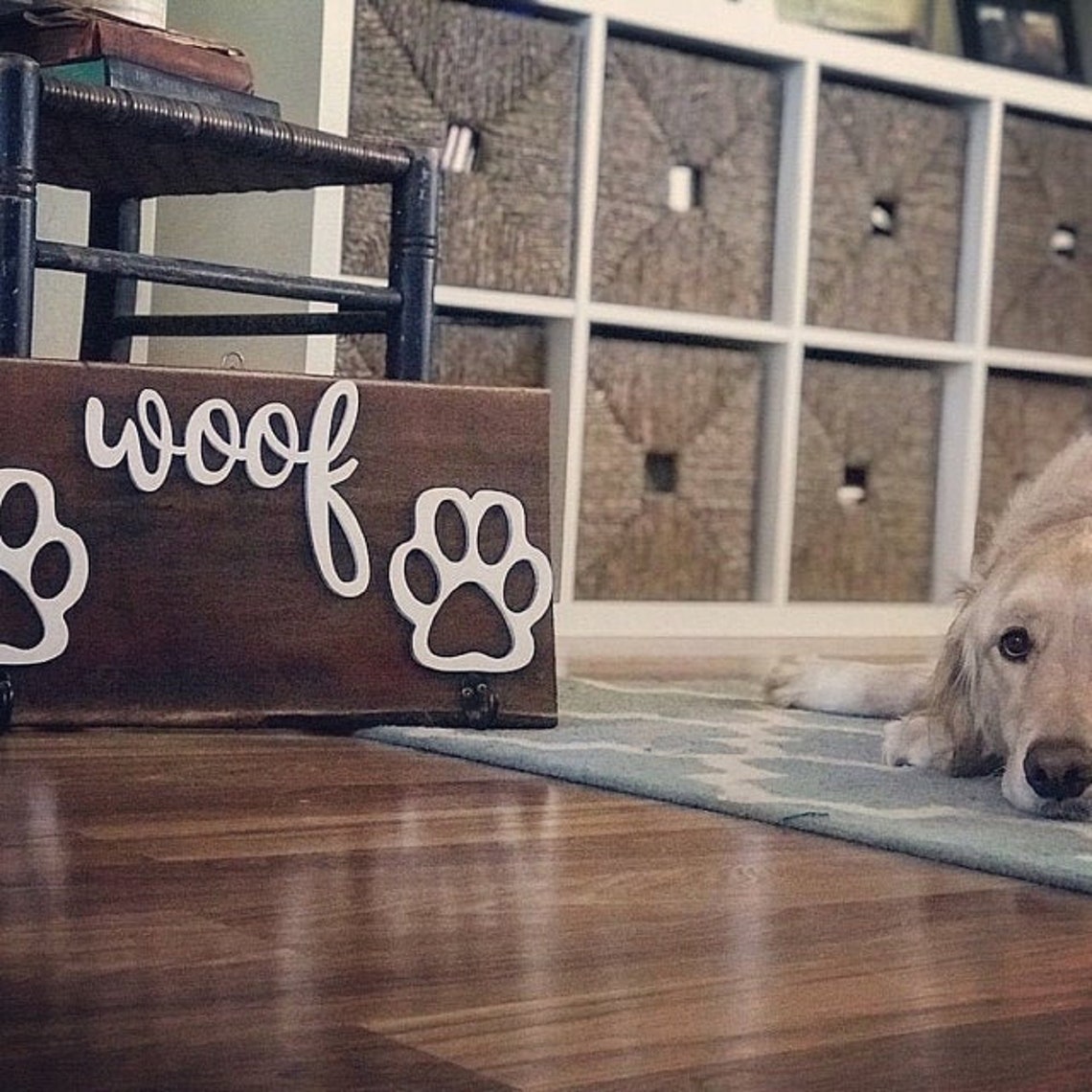 Woof Script Wording- Woof Wording- Woof Sign - Etsy