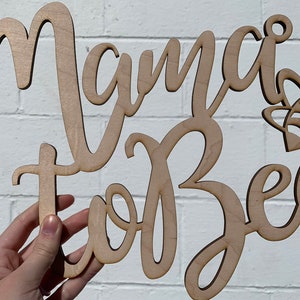 Mama to Bee- Baby Shower Backdrop Sign- Wooden Mama to Bee Sign - Etsy