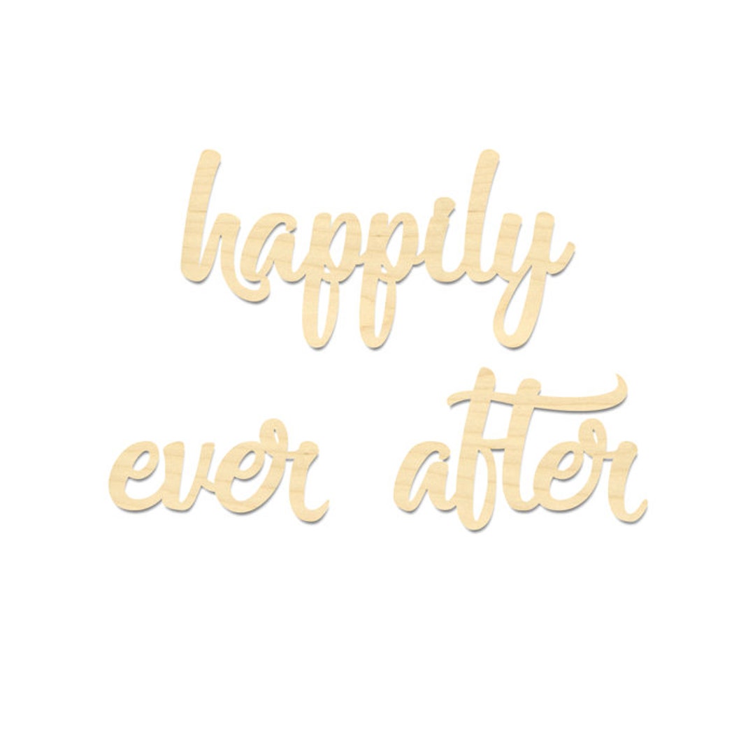 Happily Ever After Sign- Wedding Sign- Anniversary Sign - Etsy