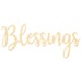 Blessings Sign- Laser Cut Blessings Wording - Etsy
