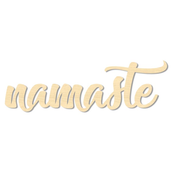 Namaste Sign - Etsy