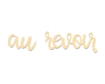 Au Revoir - Etsy