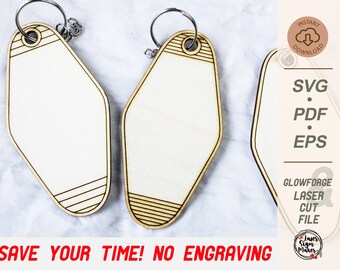 Hotel Keychain Svg - Etsy