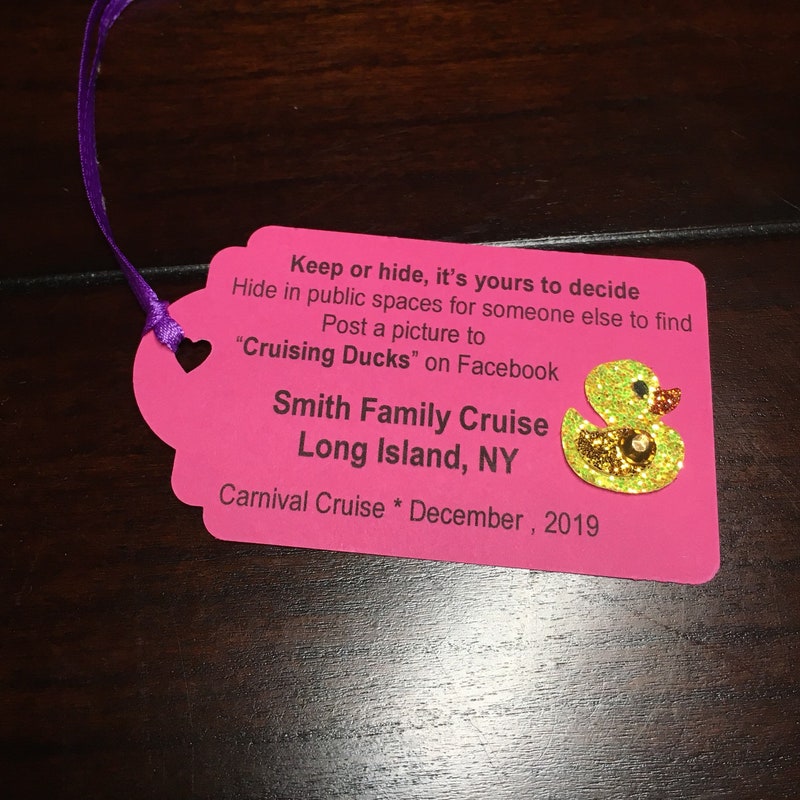 Cruising Duck Labels - Etsy