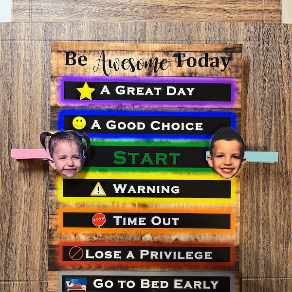 Magnet Behavior Chart - Etsy