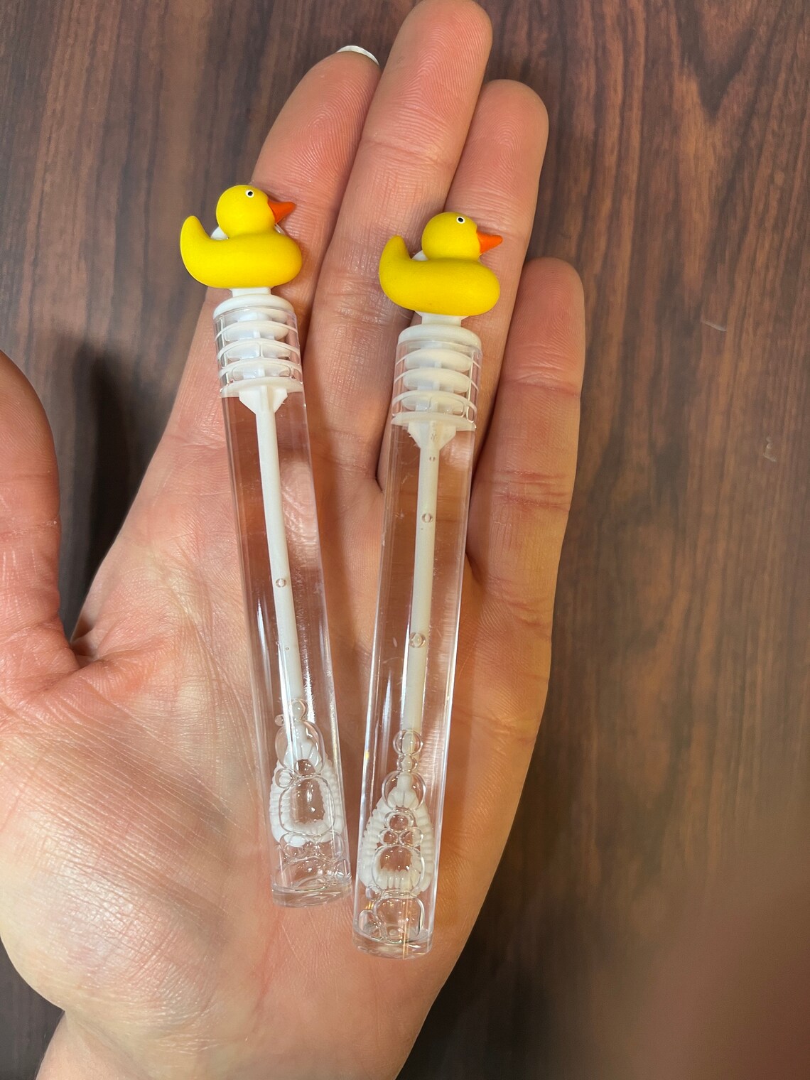 One Lucky Duck Rubber Ducky Bubble Party Favor Splish Splash It's a ...