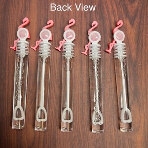 Flamingos Bubble Wand Tube Favor Cute Florida Pink Sparkly Flamingo ...