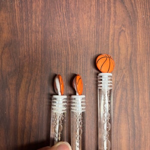 Basketball Bubble Favor, Kids Bball Born Two Ball Favor, Thanks for ...