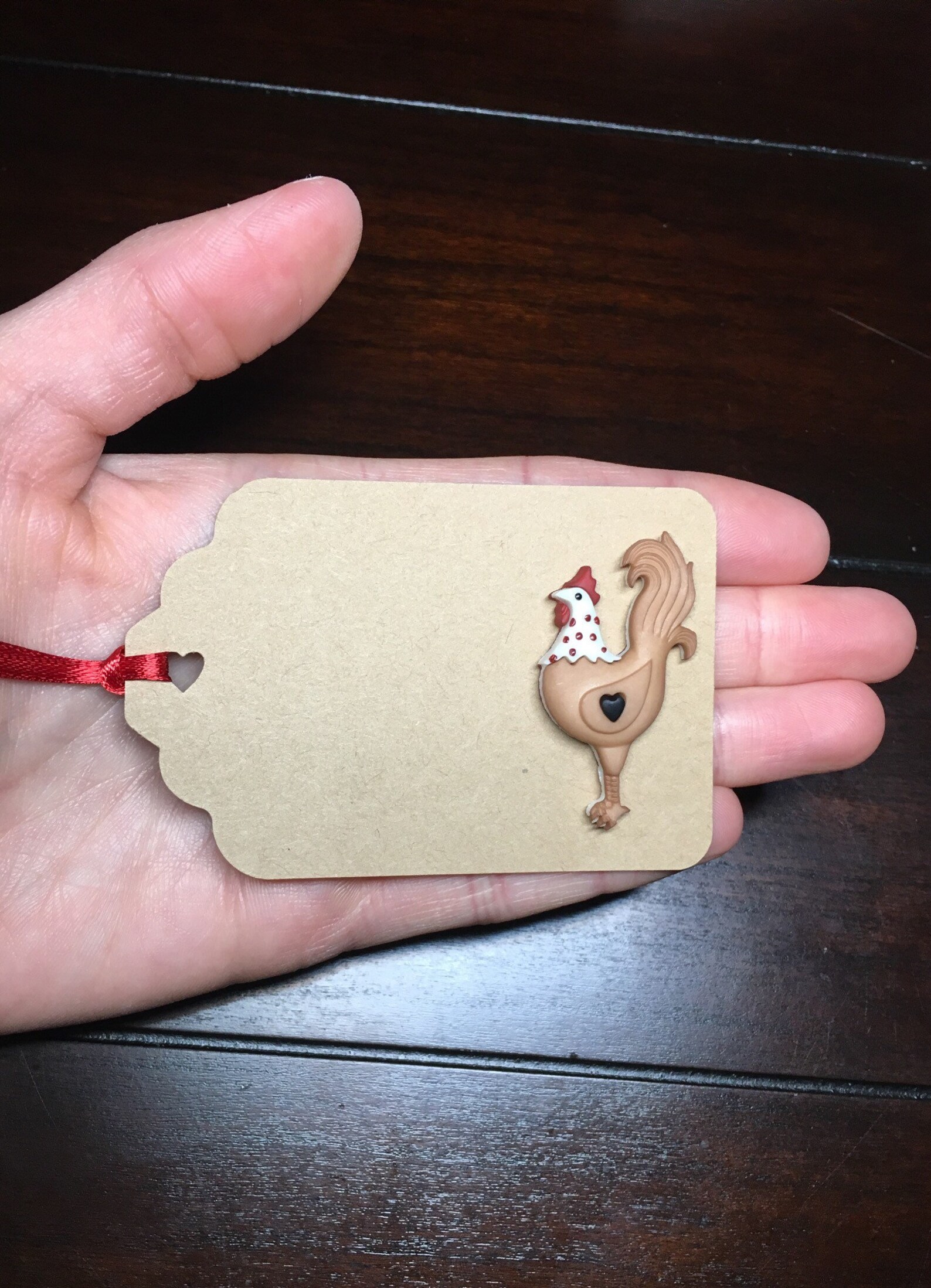 Rooster Favor Tags Rooster Gift Tags Rooster Goodie Bag - Etsy