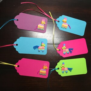 Pinata Tags, Pinatas Goodie Bag Tags, Favor Tags, Mexican Gift Tags ...
