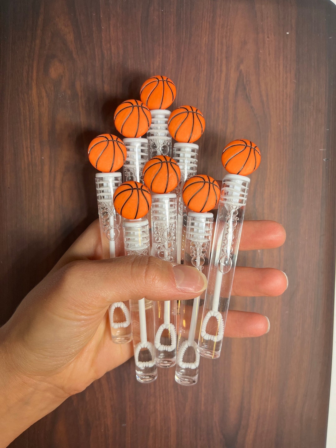 Basketball Bubble Favor, Kids Bball Born Two Ball Favor, Thanks for ...