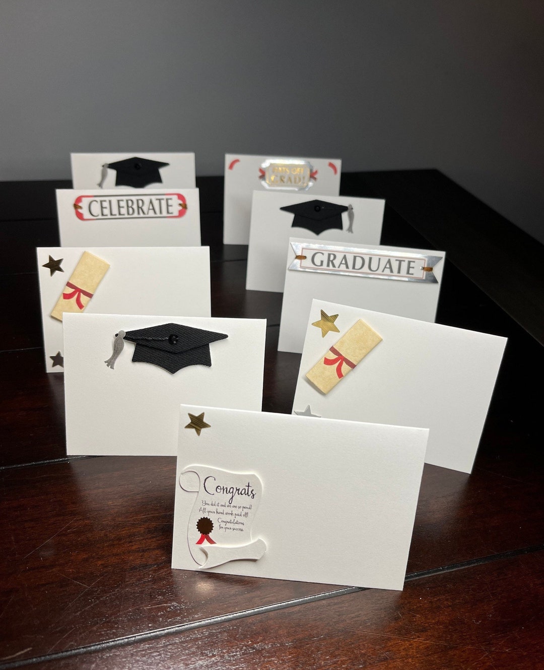 Graduation Placecards, Graduate Place Cards, Custom Graduation Escort ...