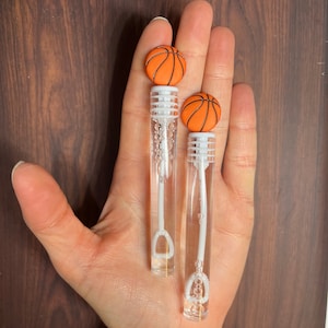 Basketball Bubble Favor, Kids Bball Born Two Ball Favor, Thanks for ...
