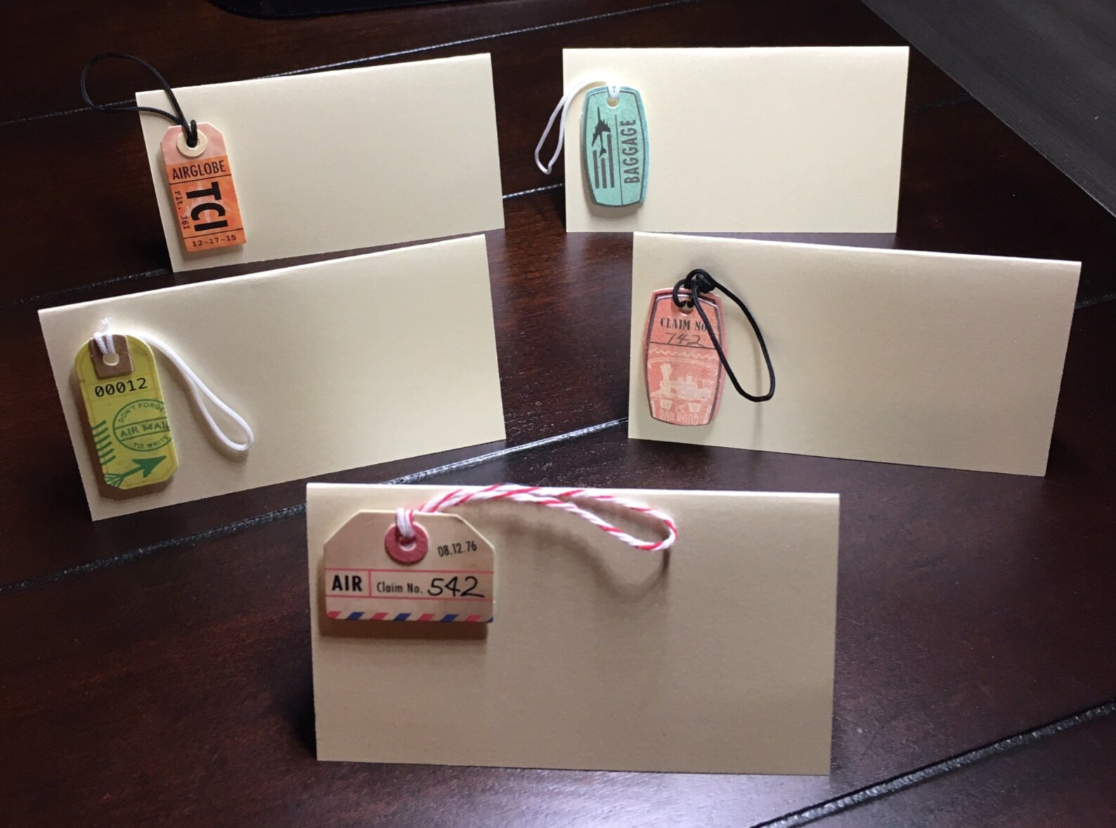 Destination Wedding Place Cards Travel Theme Placecards - Etsy