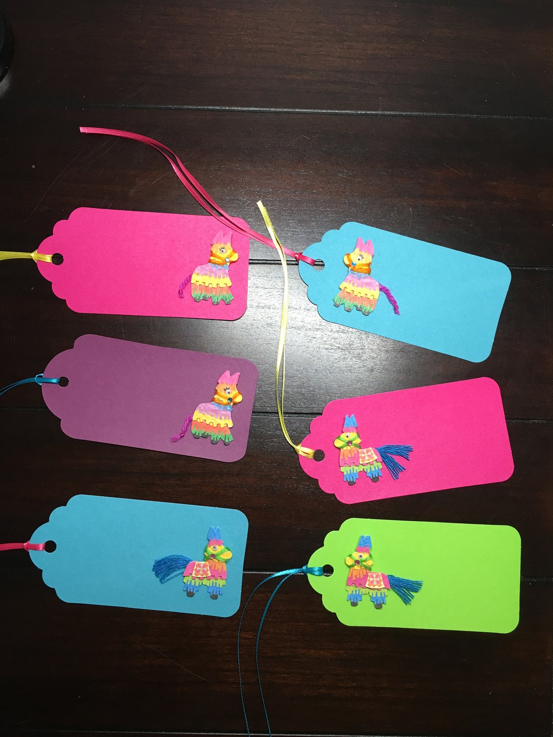 Pinata Tags Pinatas Goodie Bag Tags Favor Tags Mexican Gift | Etsy