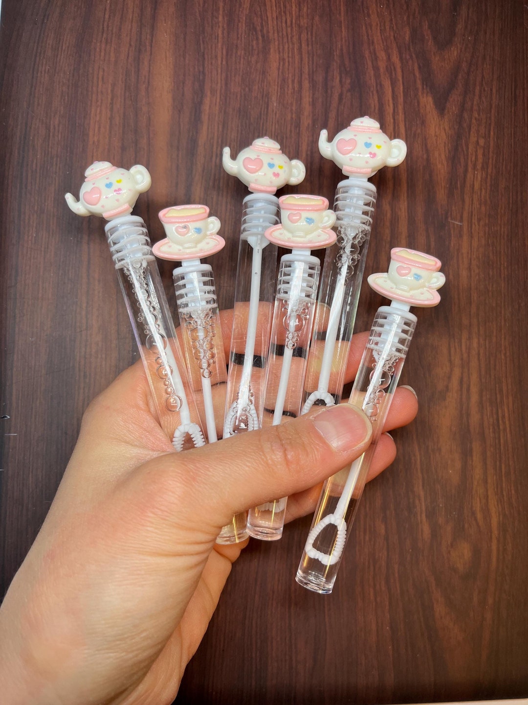Girls Par-tea Bubble Favor Tea Party Birthday Theme Goodie Loot Bag ...