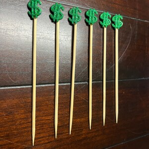 Money Notorious Big One Dollar Bill Cupcake Toppers Come Make It Rain ...