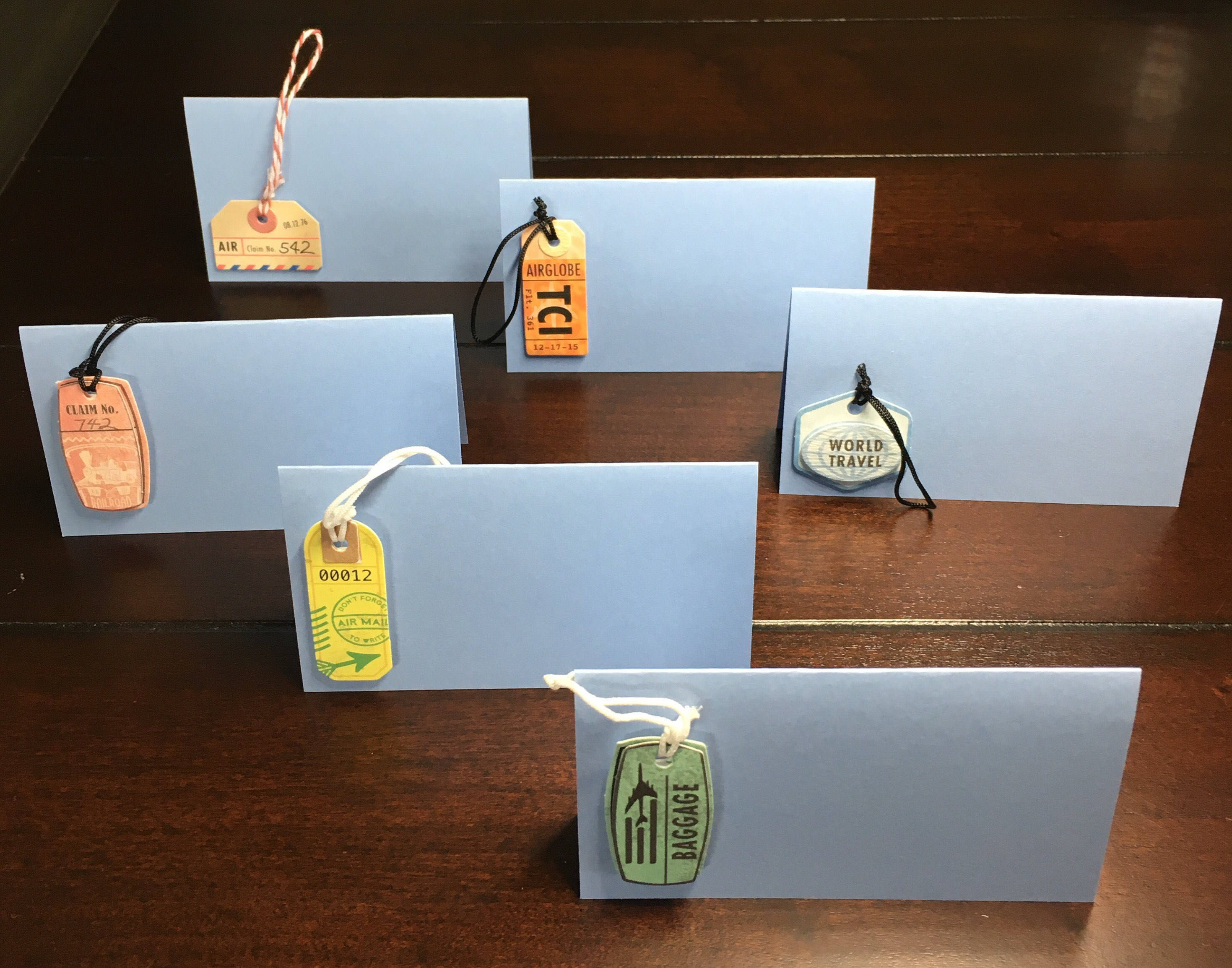 Destination Wedding Place Cards Travel Theme Placecards - Etsy