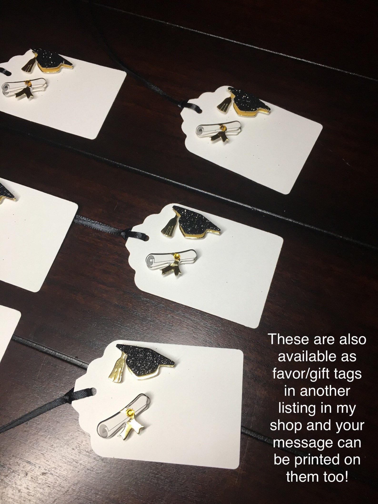 Graduation Placecards, Graduate Place Cards, Custom Graduation Escort ...