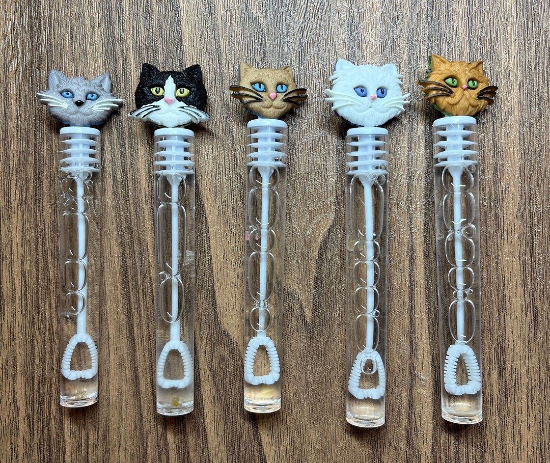 Cats Bubble Favor, Kids Kitty Cat Party Favor, Purrfect Party Supplies ...