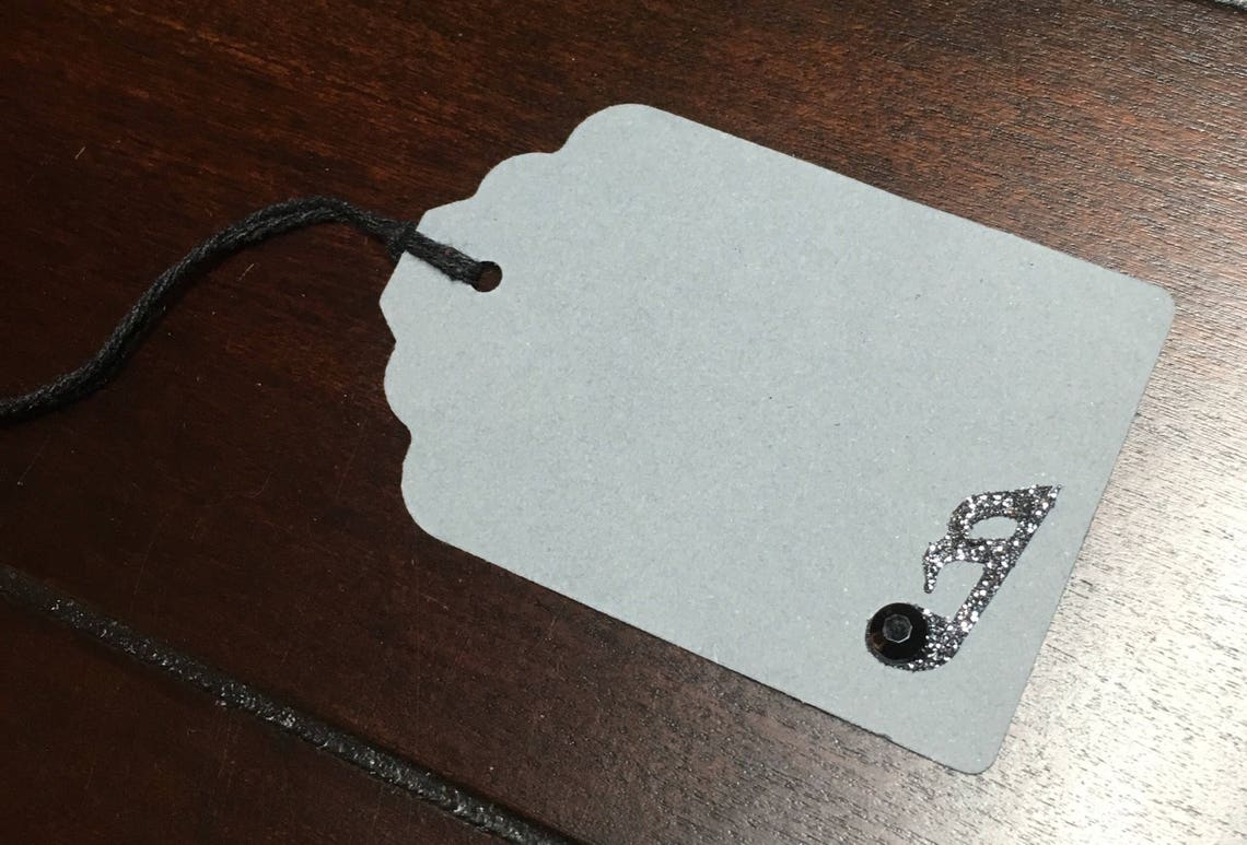 Music Tags Music Note Gift Tags Goodie Bag Tags Musician - Etsy