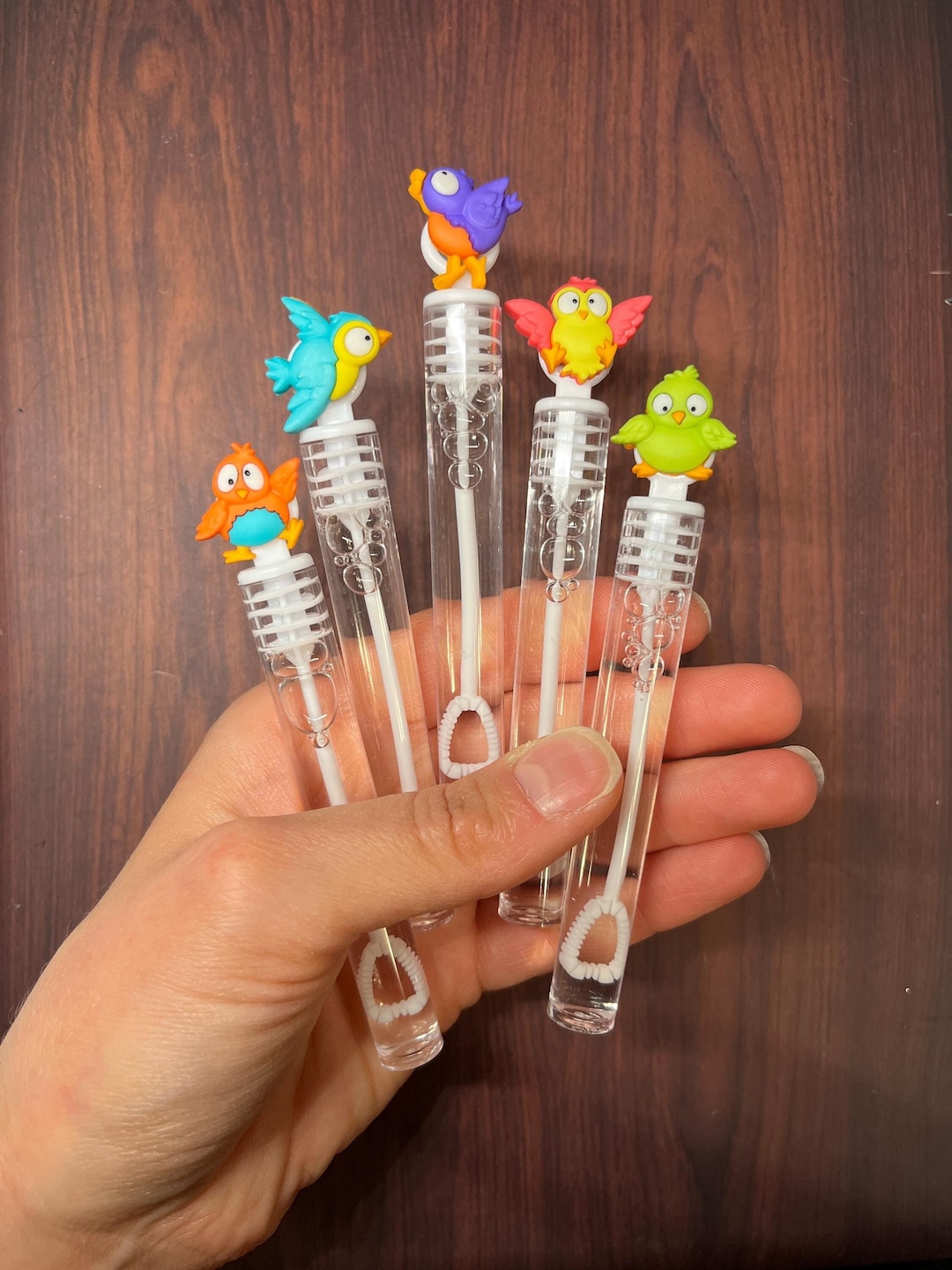 Bird Bubble Favors Birdie and Friends Bird Day Party Our Little Bird is Turning One Two Three ...
