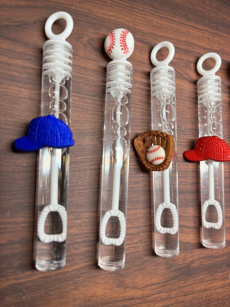 Baseball Bubble Favor Baseball Bat Ball Favor Party Favor - Etsy