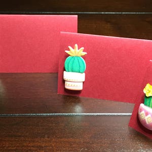 Cactus Place Cards, Succulent Placecards, Succulents Seat Cards, Name ...