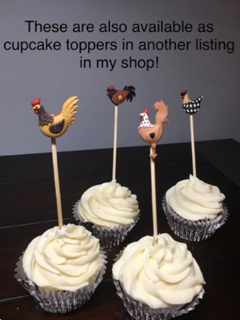 Rooster Bubble Favor, Chicken Favor, Chickens Farm Party Favor ...