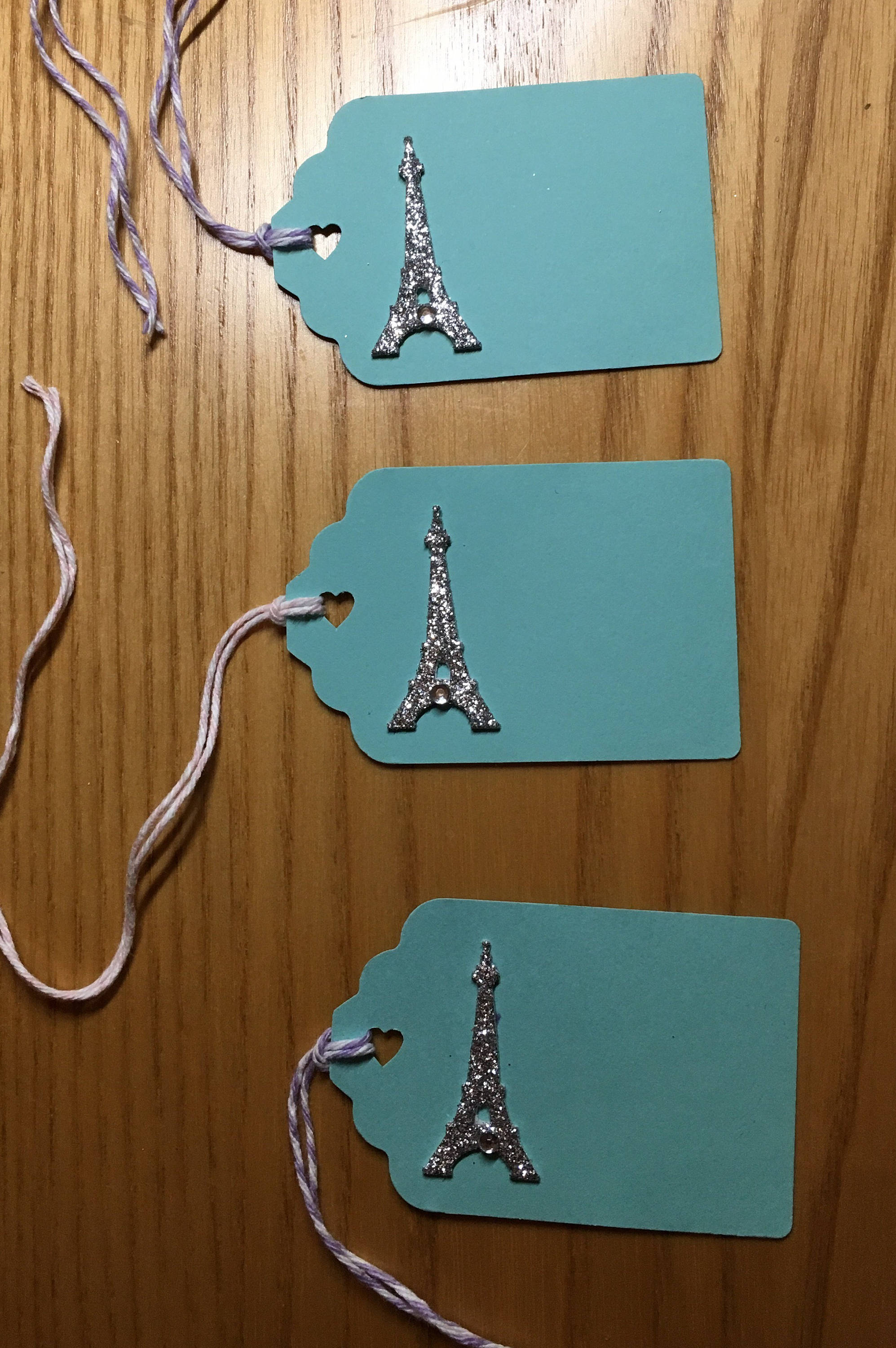 Paris favor tags Eiffel Tower gift tags paris theme wedding | Etsy
