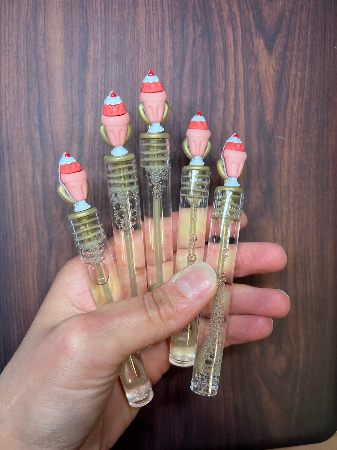 Ice Cream Sundae Birthday Bubble Tubes, Sundaes Finest Party Favors ...