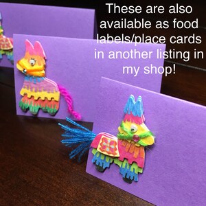 Pinata Tags, Pinatas Goodie Bag Tags, Favor Tags, Mexican Gift Tags ...