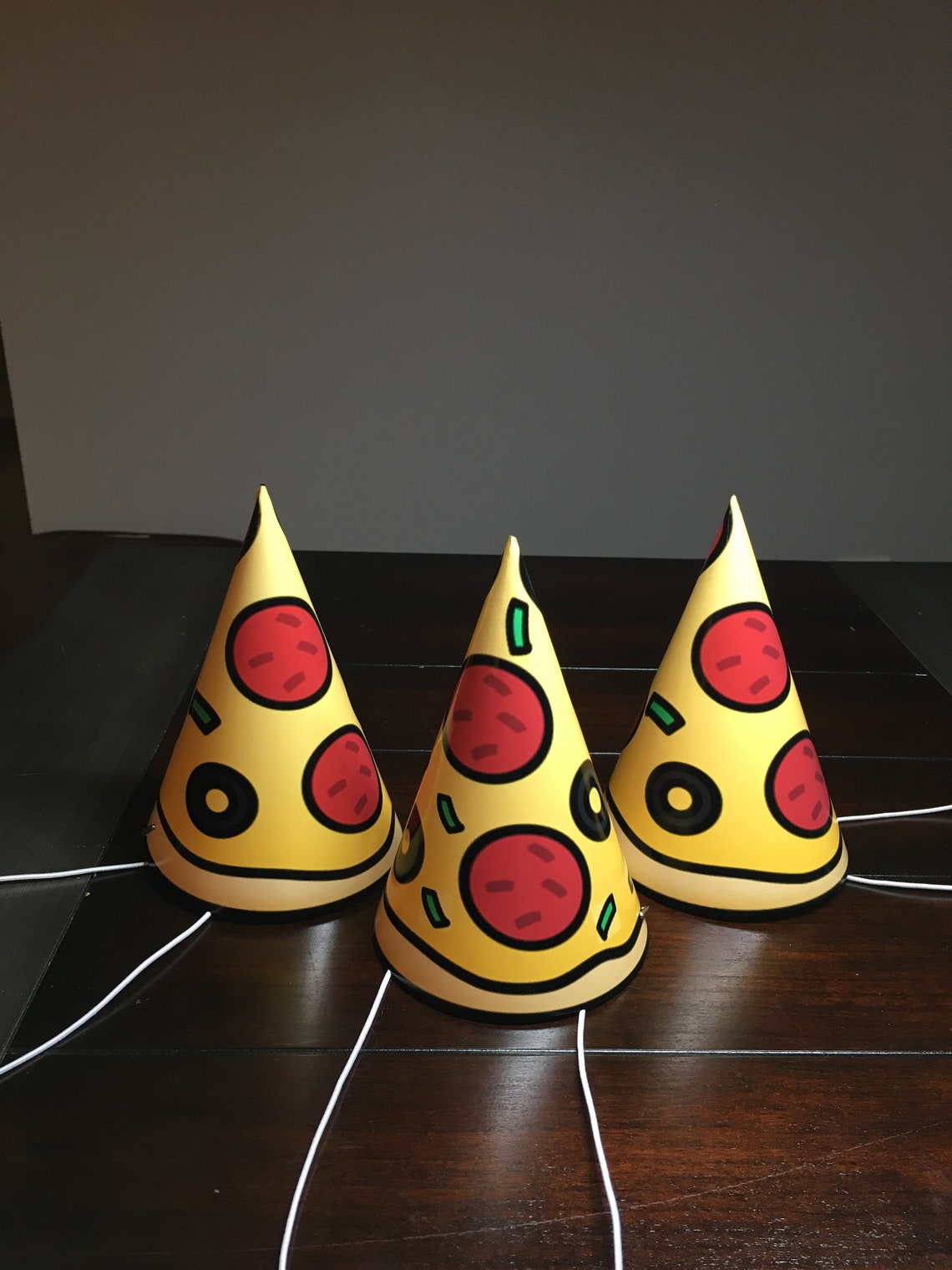 Pizza Party Hats Pepperoni Pizza Hats Adult Party Hat Love | Etsy