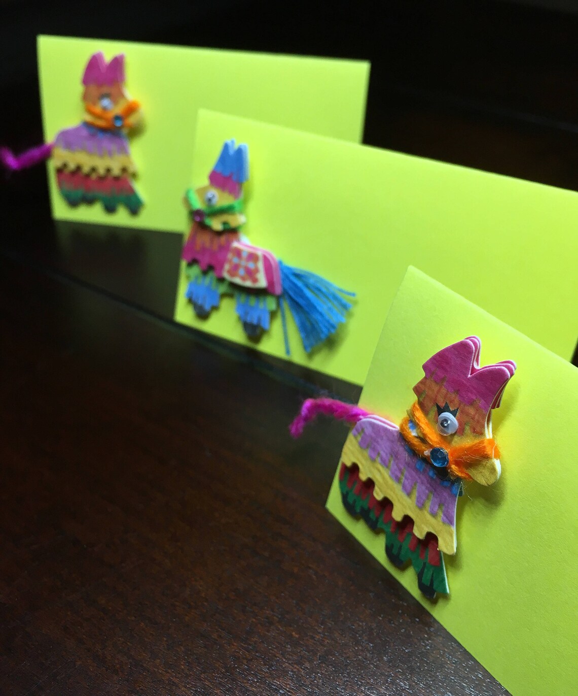 Pinata Place Cards Mexican Placecards Pinatas Seat Cards | Etsy