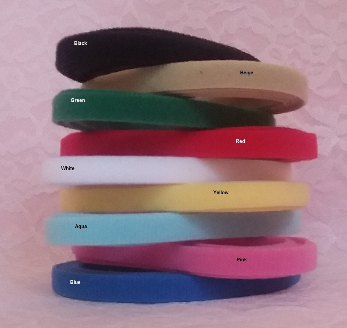 2 Yard Length of 3/8 Wide Ultra Thin Velcro® Brand Hook - Etsy