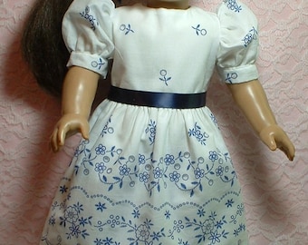 Delft Blue Dress | Etsy