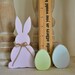 Rustic Mini Pastel Easter Egg/set of 5 Eggs/2 Sizes Available/pastel ...