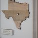 Rustic Texas Map/tx Map/personalized Map/housewarming Gift/texas ...