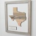Rustic Texas Map/tx Map/personalized Map/housewarming Gift/texas ...