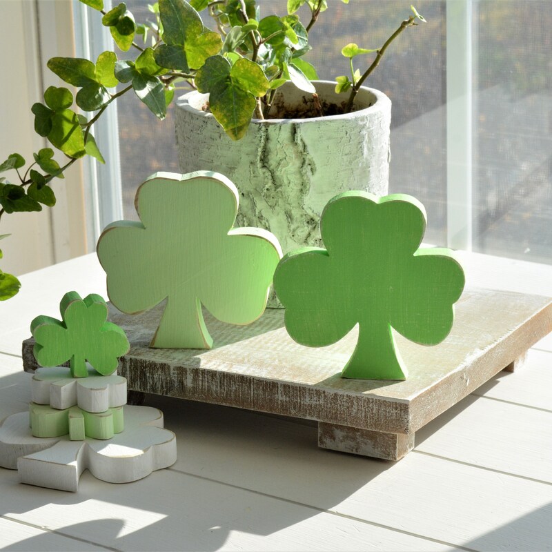 Wood Shamrock - Etsy