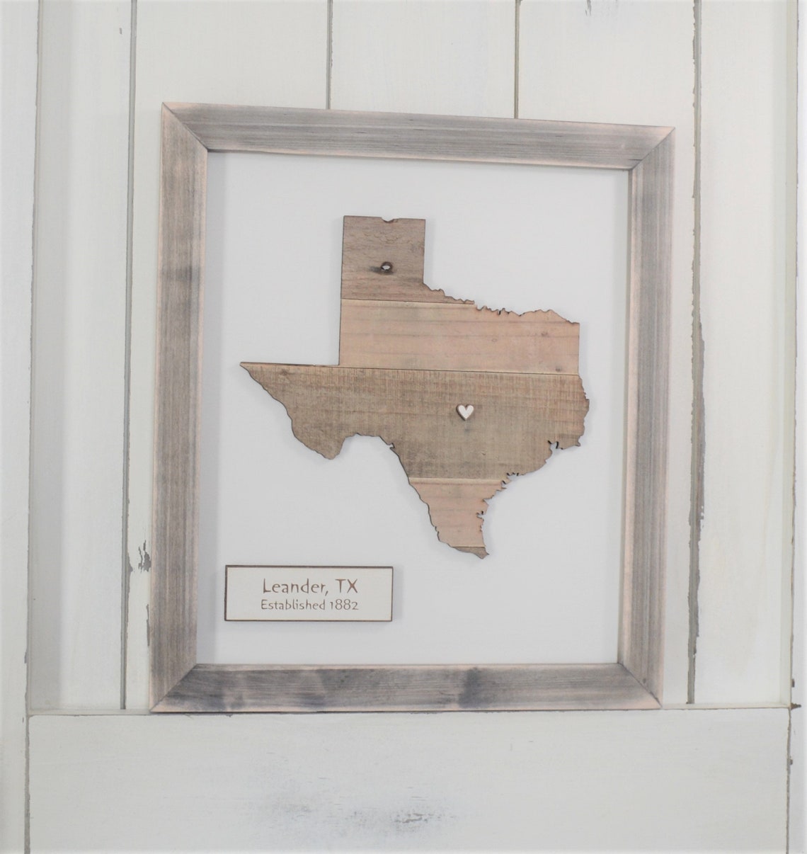 Rustic Texas Map/tx Map/personalized Map/housewarming - Etsy