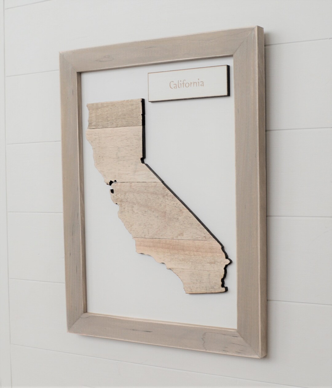 Rustic California Map/ca Map/wood California Map/personalized Map ...