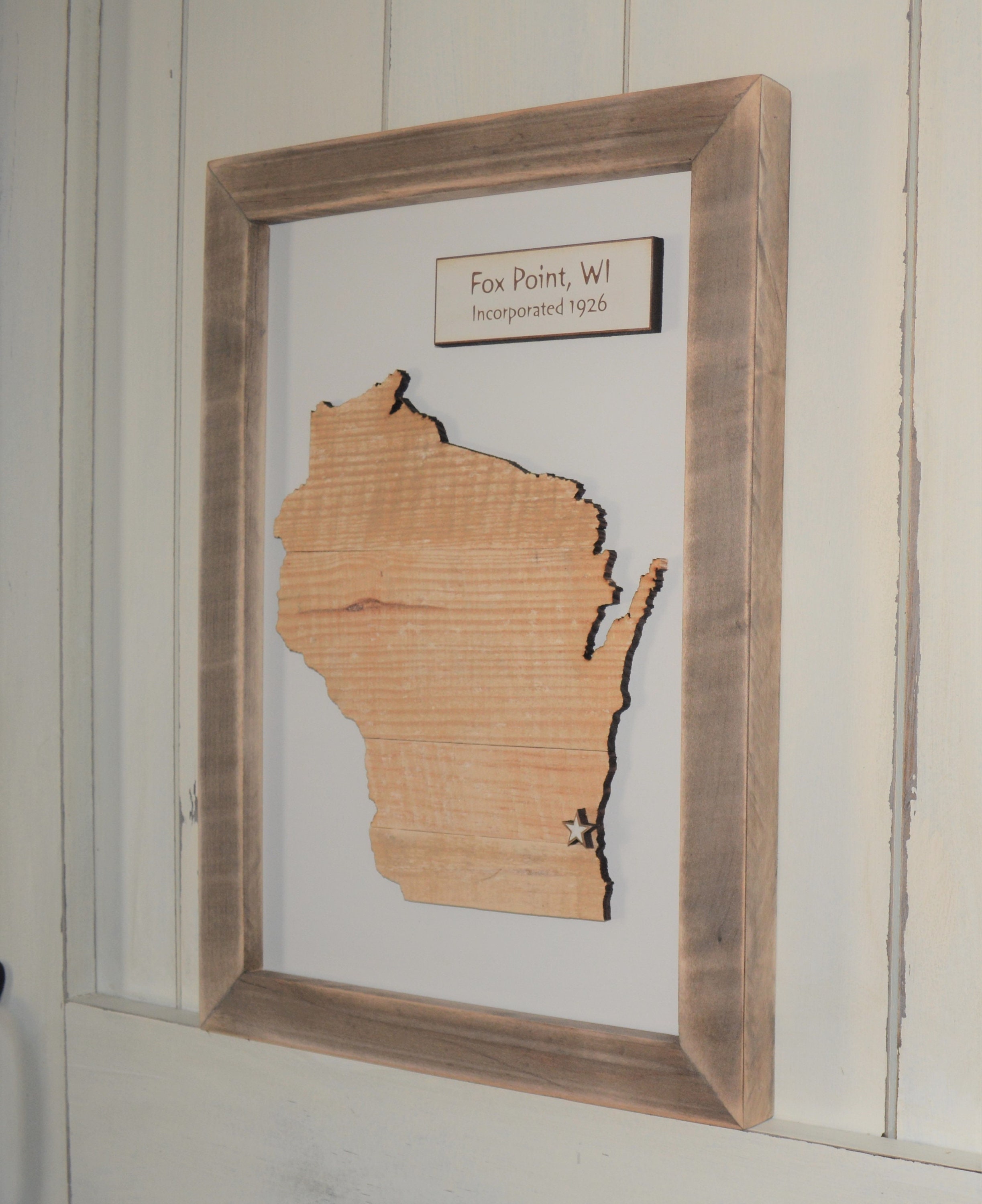 Rustic Wisconsin Map/WI Map/Wood Wisconsin Map/Personalized | Etsy