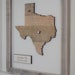 Rustic Texas Map/tx Map/personalized Map/housewarming Gift/texas ...