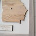 Rustic Georgia Map/ga Map/reclaimed Wood Map/personalized - Etsy